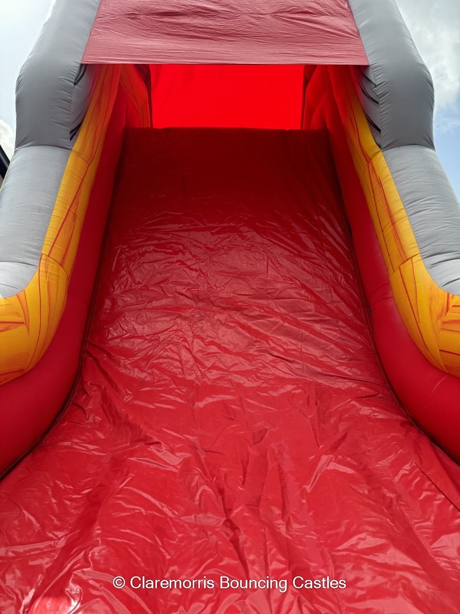 50 Foot Jurassic High Slide Obstacle Course - Bouncy Castle ...